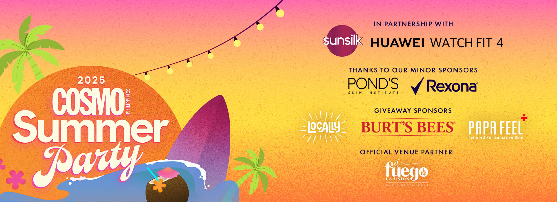 The Cosmo Summer Party 2025 Is Going Back To La Union!