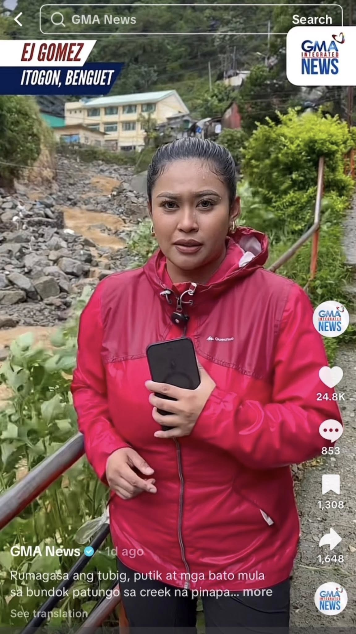This Filipina News Reporter's Storm-Proof Makeup Is The Internet's New ...